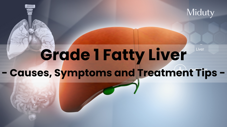Grade 1 Fatty Liver - Causes, Symptoms and Treatment Tips - Miduty